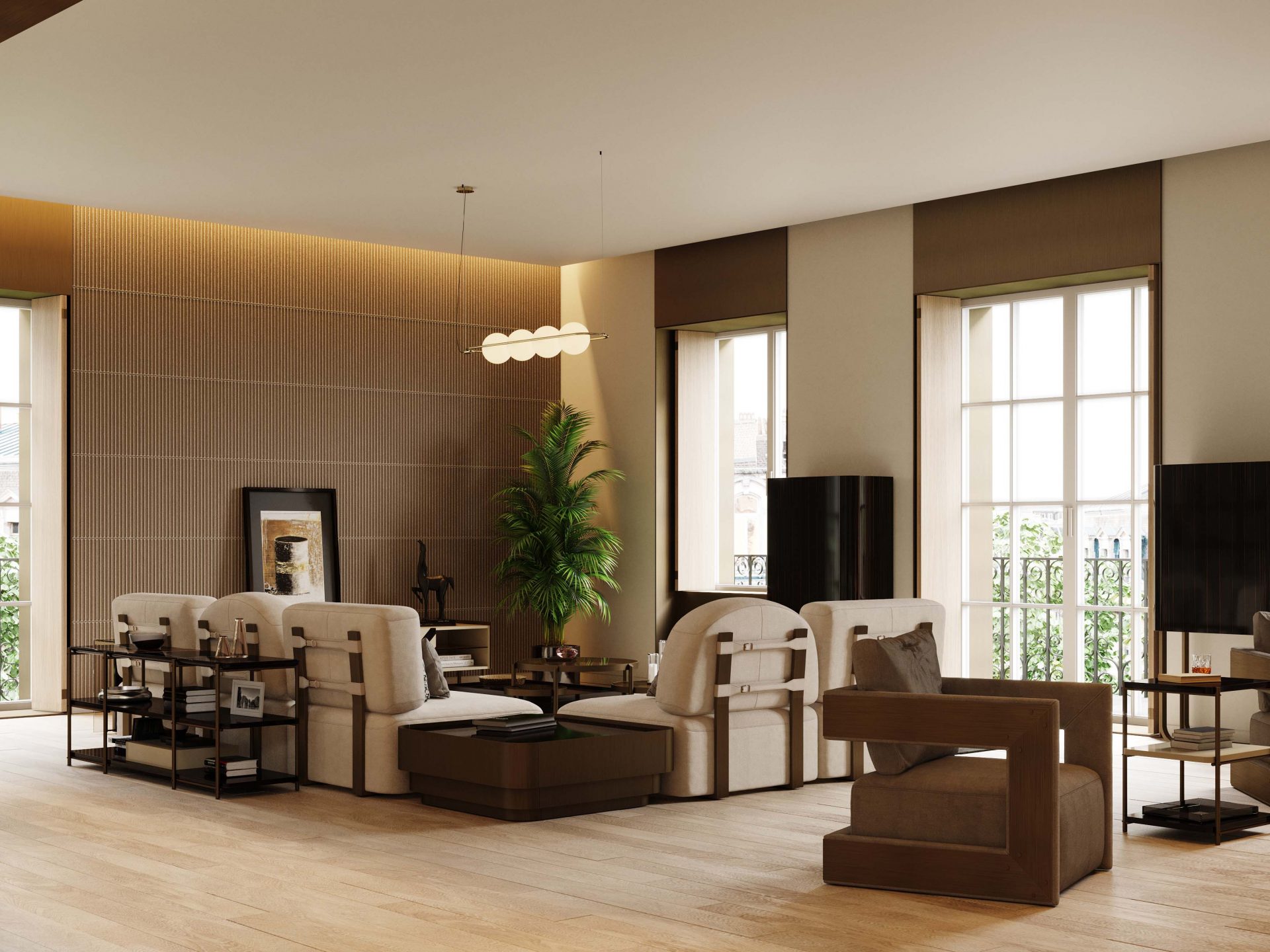 Her Low Console - Stylish Club