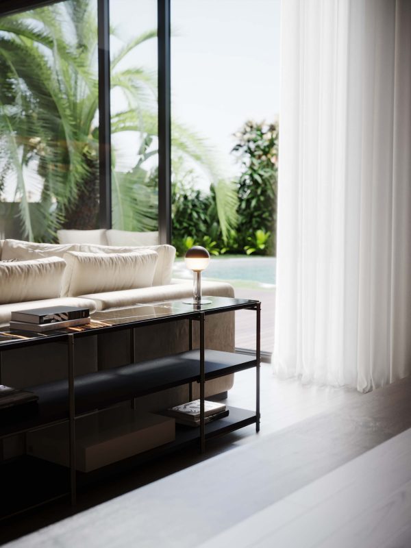 Her Low Console - Stylish Club