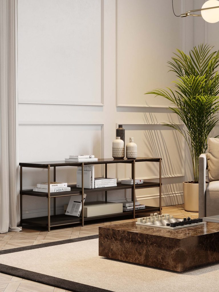 Her Low Console - Stylish Club