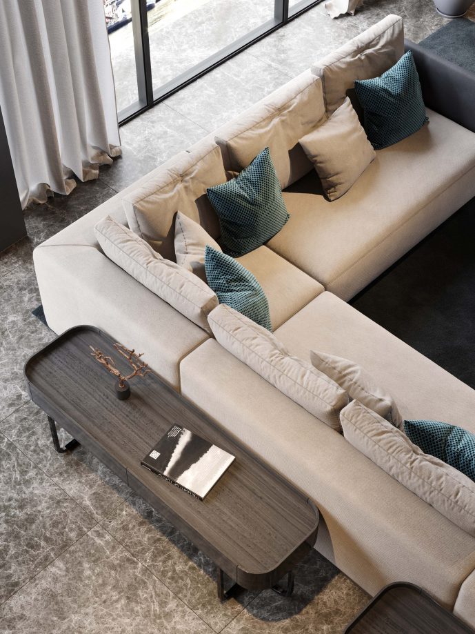 His Low Console - Stylish Club