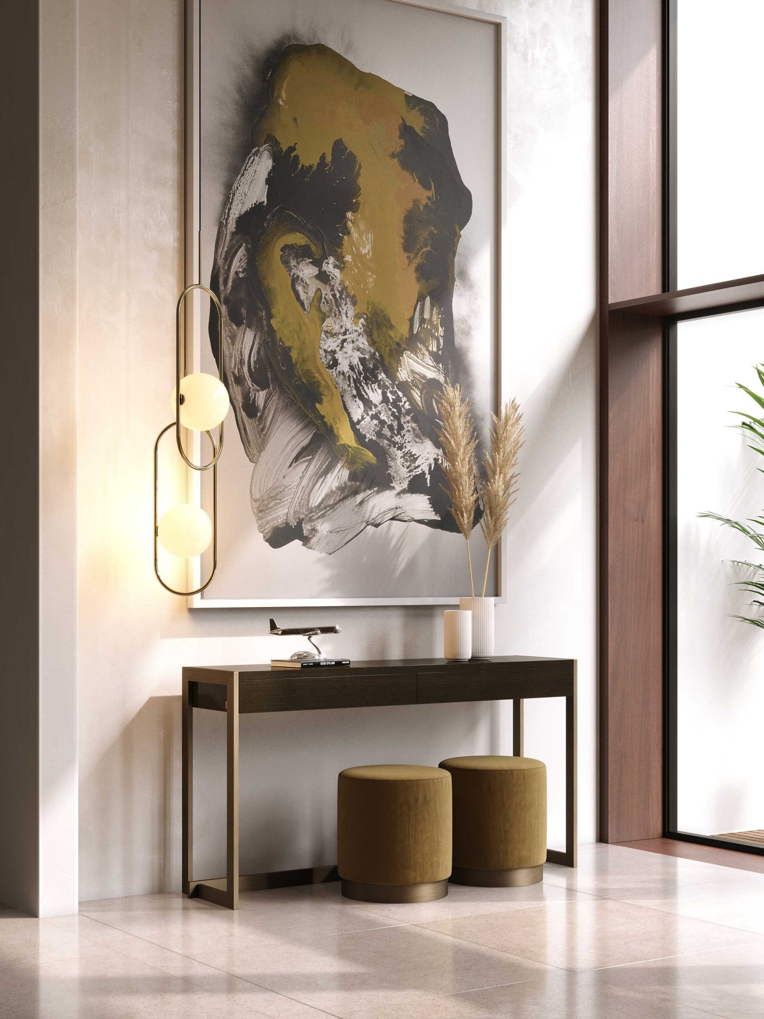 Manhattan Console - Stylish Club