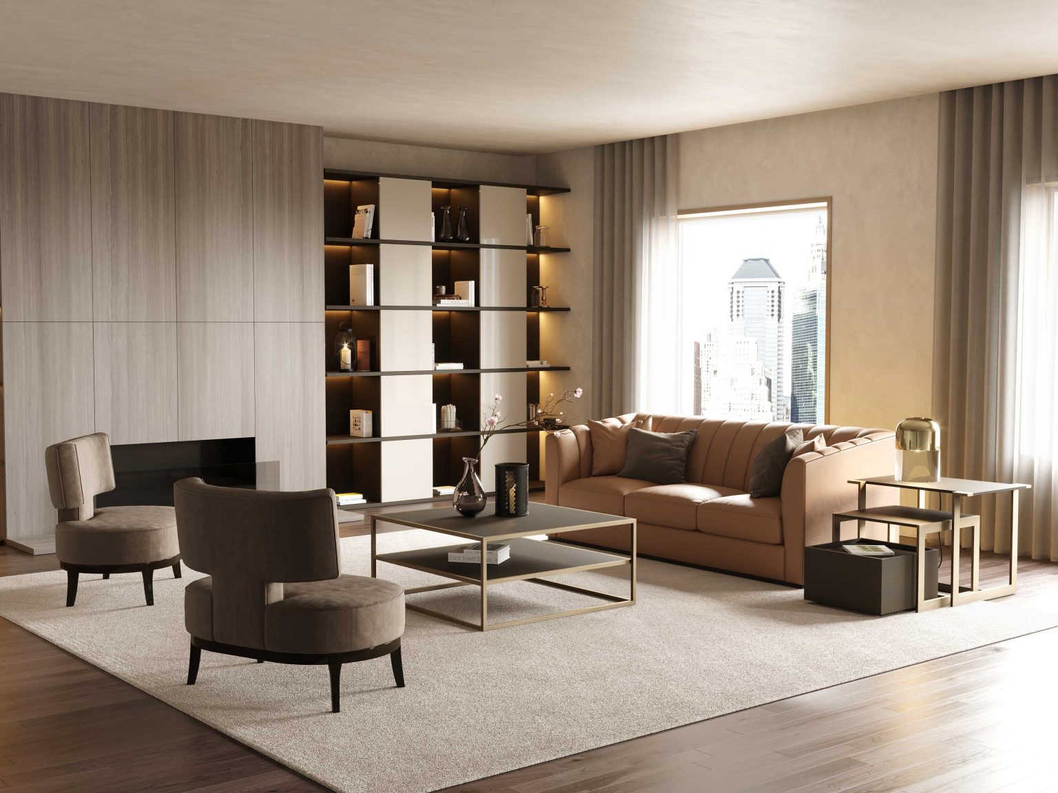 Bridge Coffee Table - Stylish Club