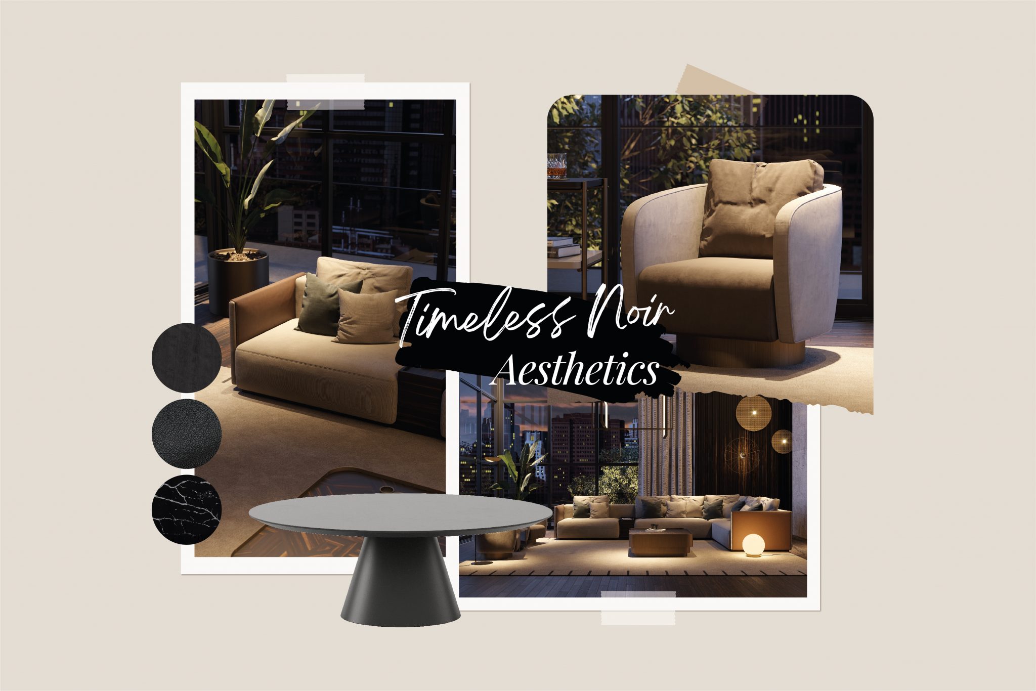 Timeless Noir Aesthetics - Stylish Club