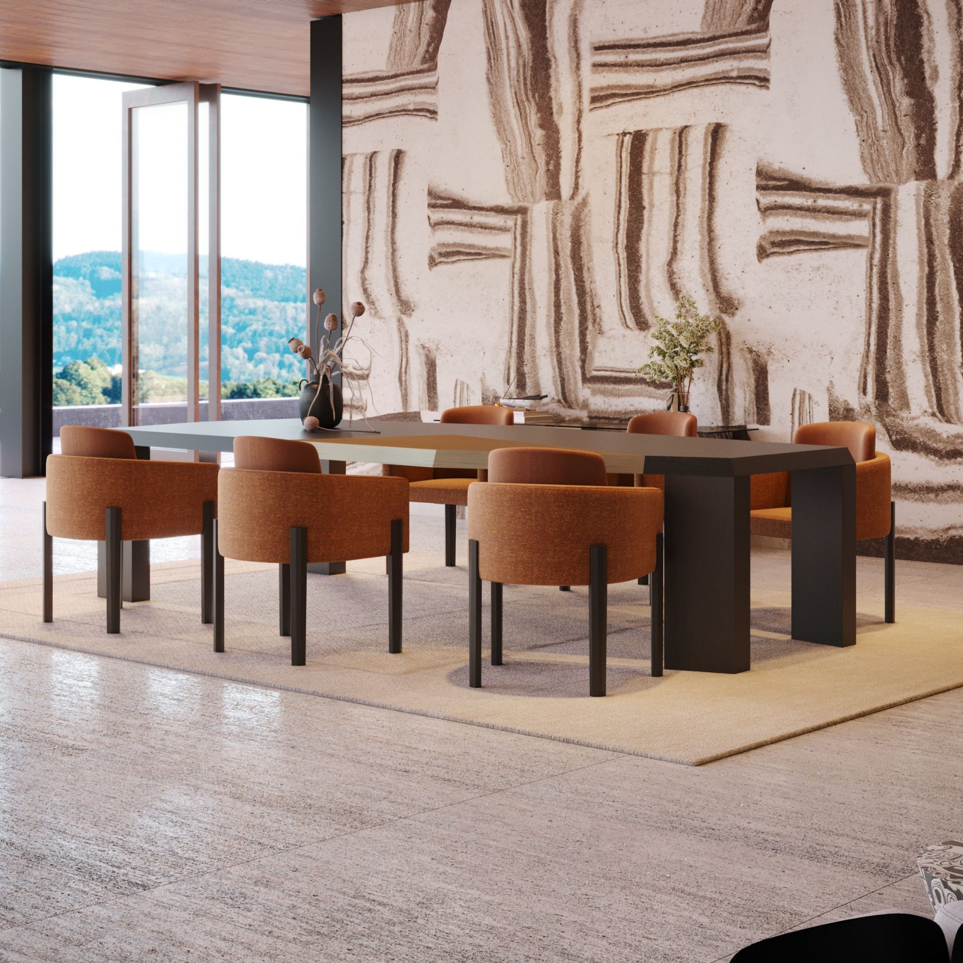 Escarpa Dining Table - Stylish Club