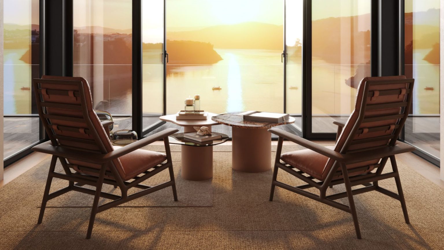 Mocha Mousse Interior Aesthetics - Stylish Club