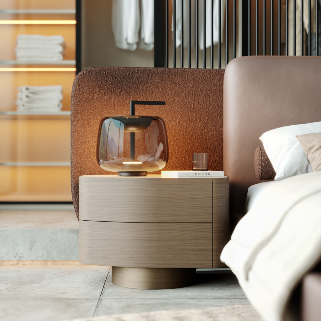 Stone Night Table II - Stylish Club
