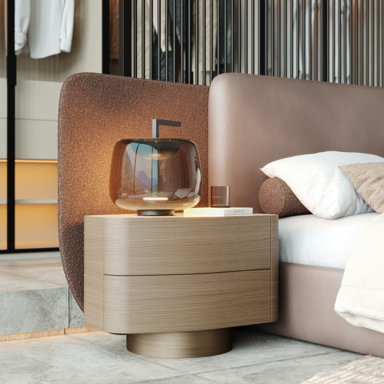 Stone Night Table II - Stylish Club